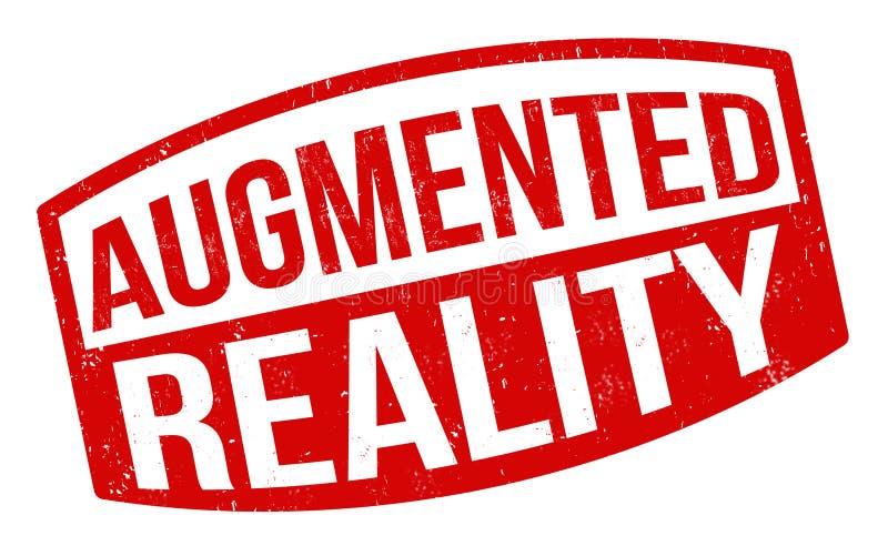 Augmented Reality Grunge Rubber Stamp Stock Illustration - Illustration ...