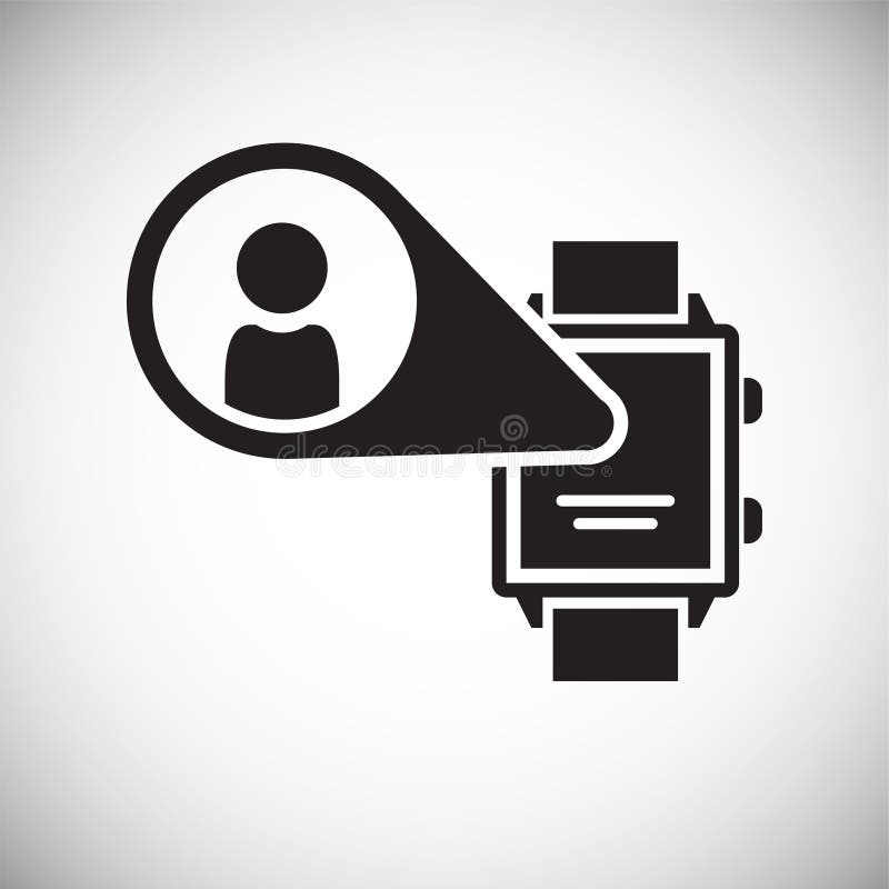 Augmented Reality Icon on White Background for Graphic and Web Design ...