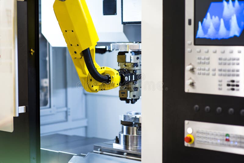 Augmented Reality for Industry Concept. Robotic and Automation System ...