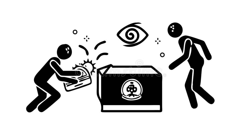 Augmented Reality Interaction with Box, Vector Design Generative AI ...