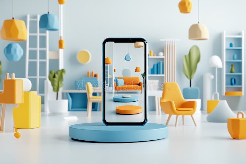 Augmented Reality Interface Displaying 3D Products in Real Space ...