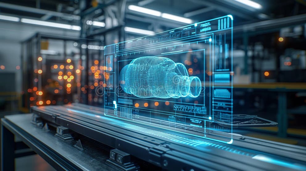 Augmented Reality Interface, Guiding Assembly Process, Digital Stock ...