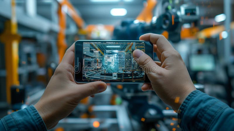 Augmented Reality Interface, Guiding Assembly Process, Digital Stock ...