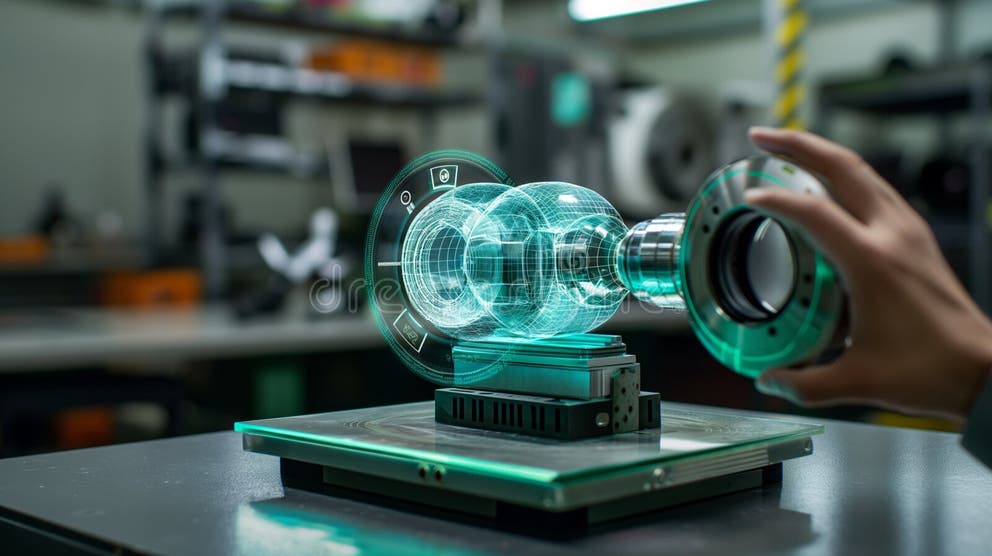 Augmented Reality Interface, Guiding Assembly Process, Digital Stock ...