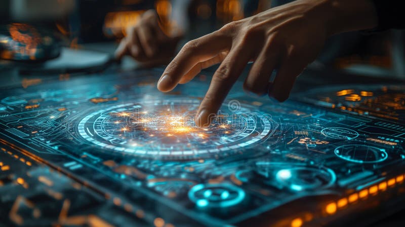 Augmented Reality Interface, Guiding Assembly Process, Digital Stock ...