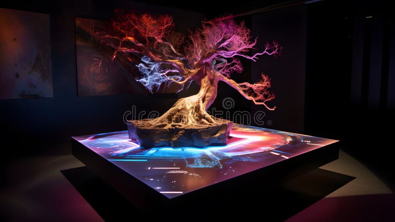 Augmented Reality Mixed Reality Holography Projection Map Two ...