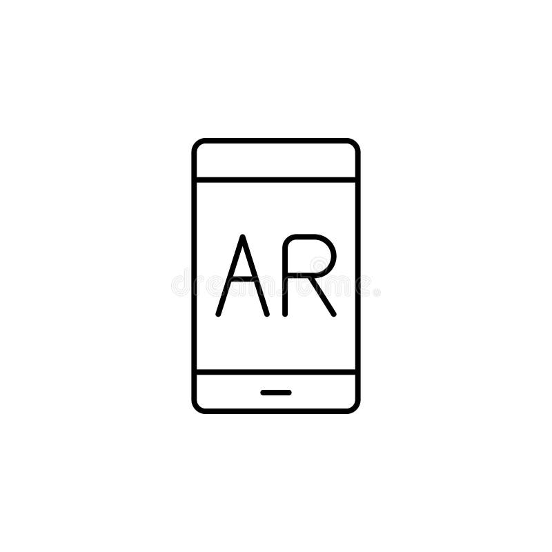 Augmented Reality Single Icon Stock Illustrations – 168 Augmented ...
