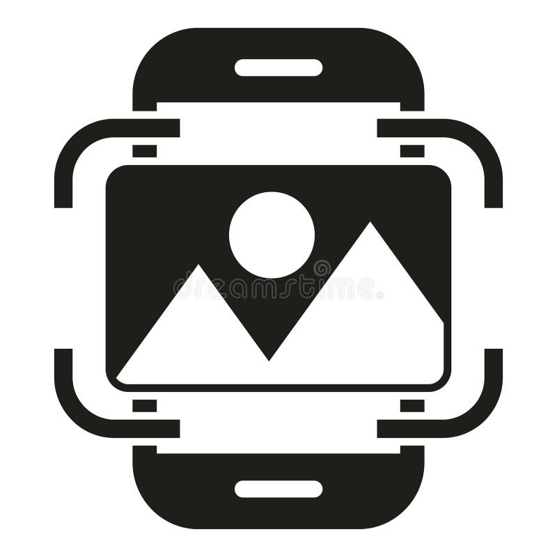 Augmented Reality Scan Icon Simple Vector. Video Focus Stock ...