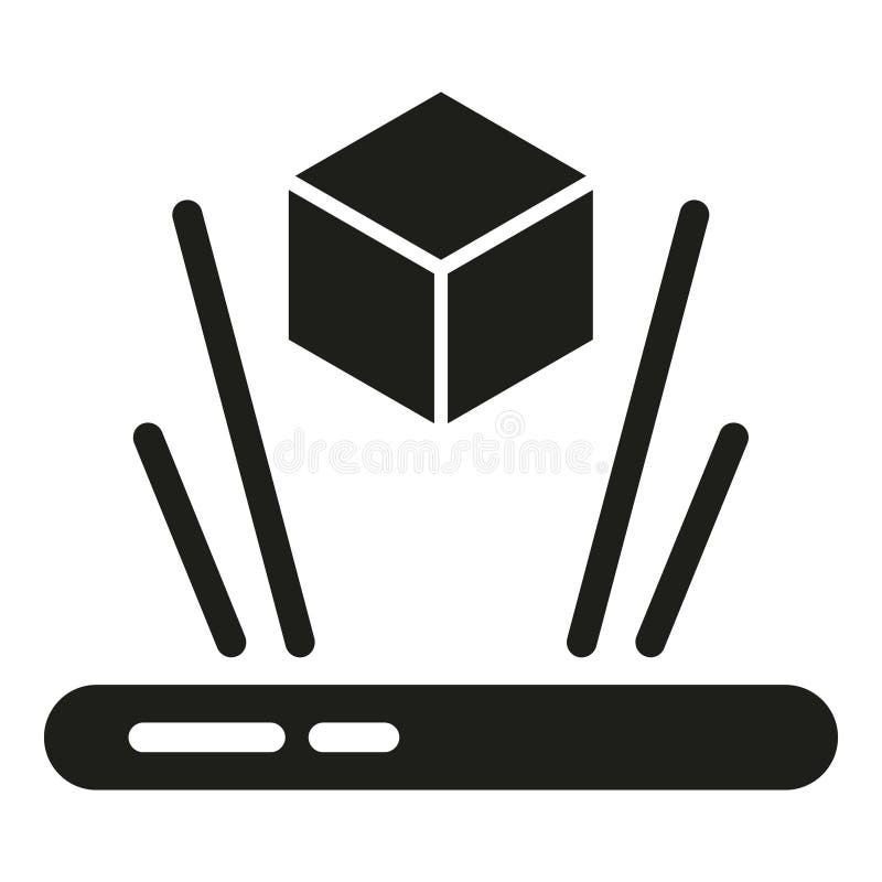 Augmented Reality Stand Icon Simple Vector. Indoor Game Room Stock ...