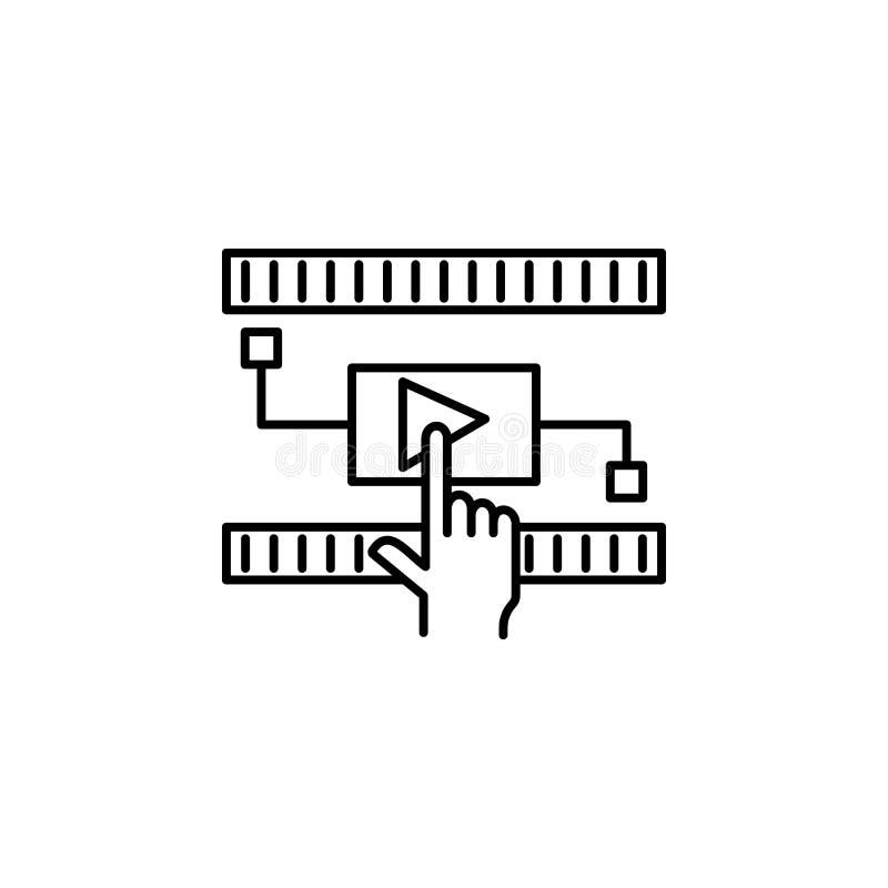 Augmented Reality, Technology, Interactive, Video Icon. Element of New ...