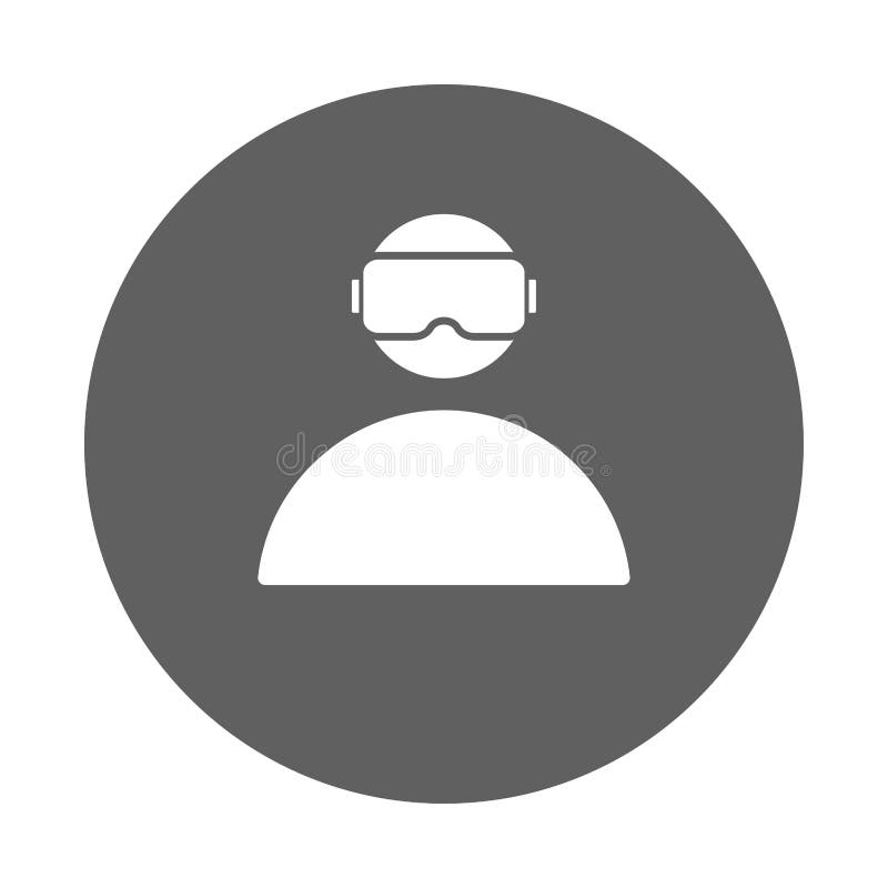 Augmented, Virtual Reality, Vr Icon. Gray Vector Graphics Stock Vector ...