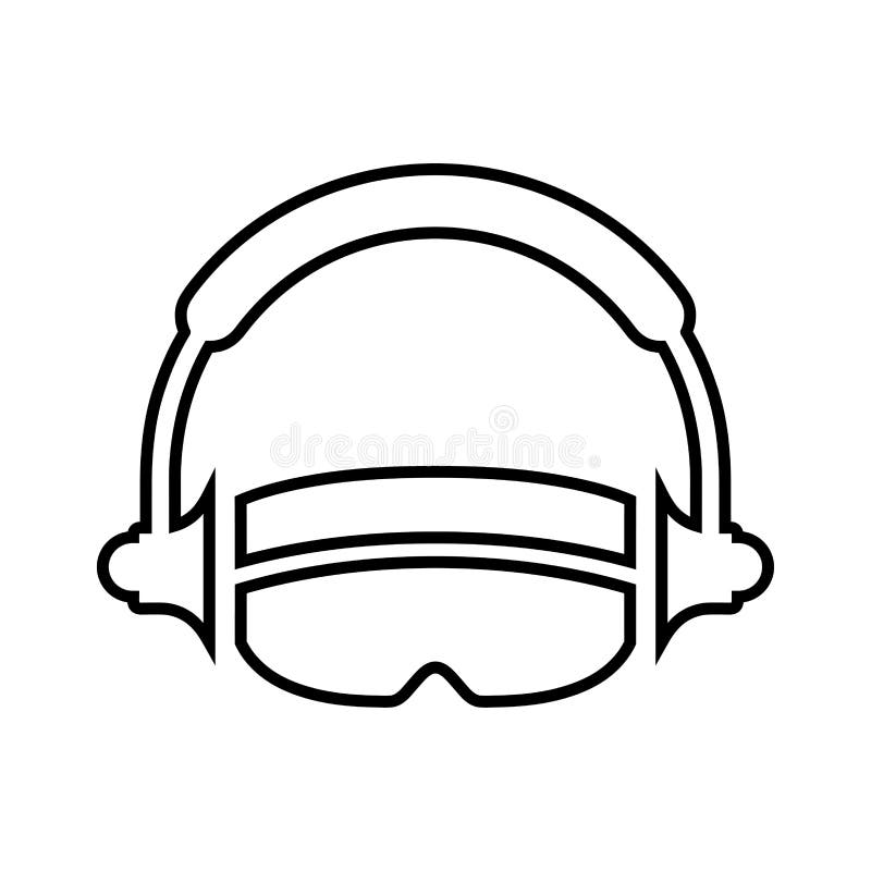 Augmented, Virtual Reality, Vr Outline Icon. Line Art Vector Stock ... Augmented, Virtual Reality, Vr Outline Icon. Line Art Vector Stock ...
