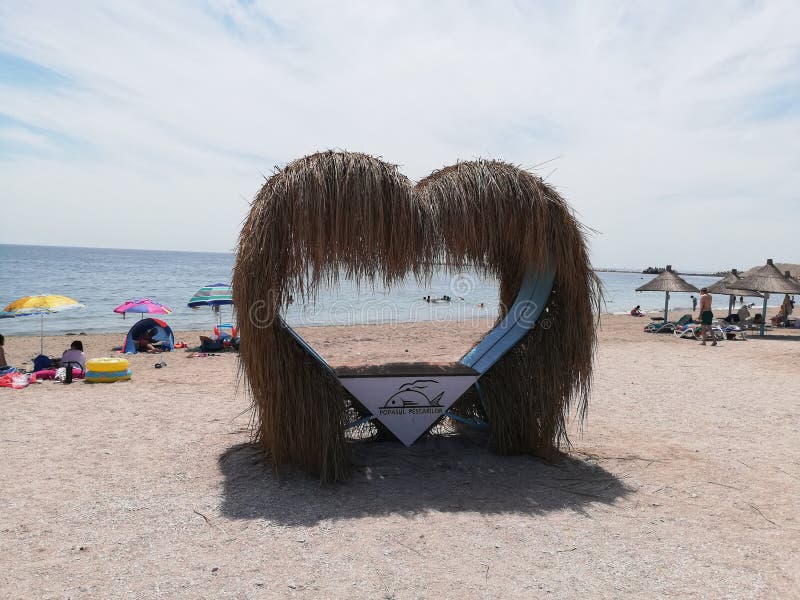 23 August Beach. is Summer Time Editorial Stock Photo - Image of sand ...