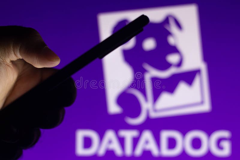 August 9, 2021, Brazil. in this Photo the Datadog Logo Seen Displayed ...