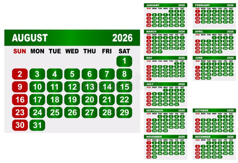 Overview Month Stock Illustrations – 1,314 Overview Month Stock ...