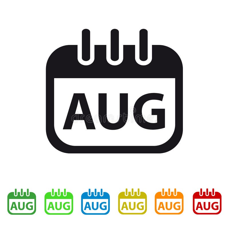 August Icon Stock Illustrations – 17,546 August Icon Stock ...