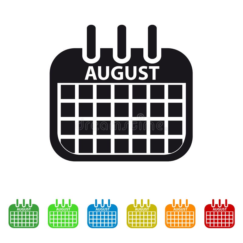August Icon Stock Illustrations – 17,546 August Icon Stock ...