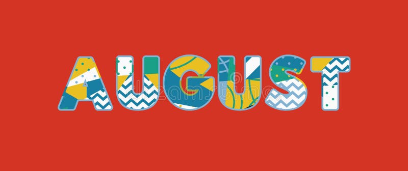 Word August Stock Illustrations – 1,722 Word August Stock Illustrations ...