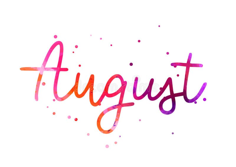 August Calligraphy Stock Illustrations – 5,235 August Calligraphy Stock ...