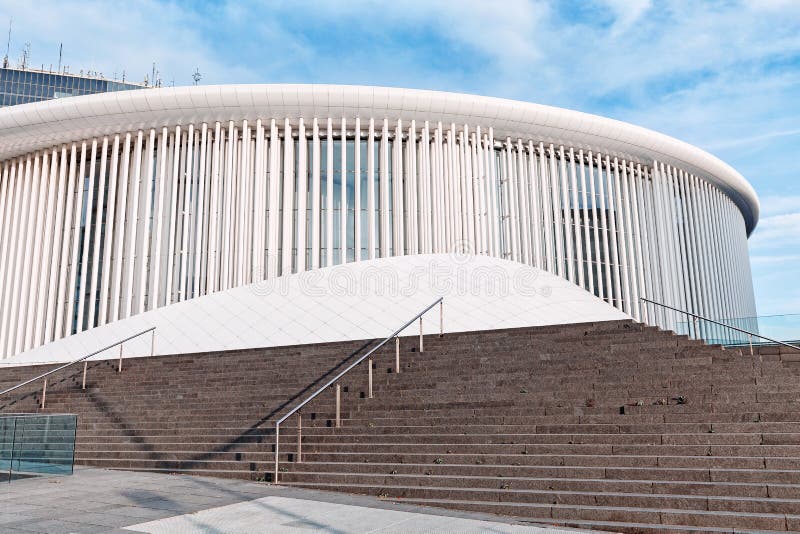 Modern Building of the Philharmonic Hall Editorial Photography - Image ...