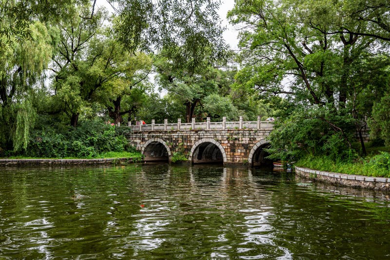 Scenic Spots of Beiling Park, Shenyang, China Stock Photo - Image of ...