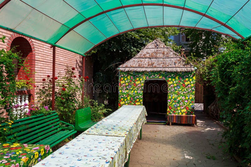 August 10, 2021, Ungheni Moldova. the Monastery is a Local Landmark ...