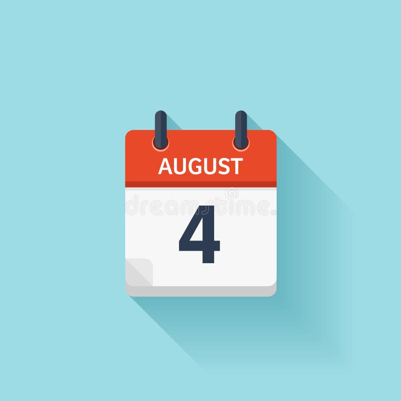 August 14. Vector Flat daily Calendar Icon. Date and Time, Day, Month ... August 14. Vector Flat daily Calendar Icon. Date and Time, Day, Month ...