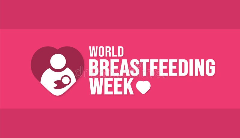 World Breastfeeding Week Poster Stock Illustrations 248 World