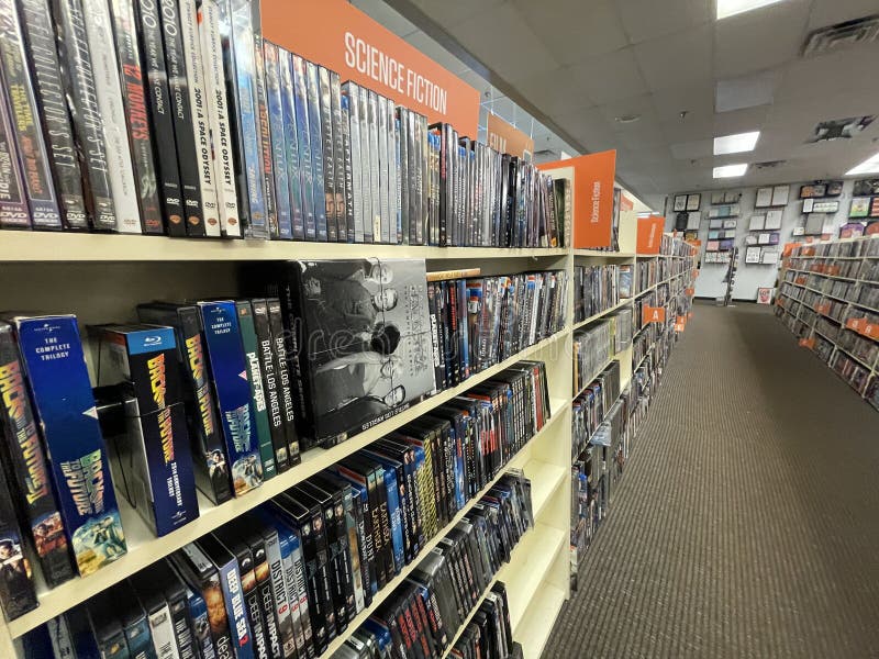 2nd And Charles Vintage Retail Super Store Interior Science Fiction Dvd