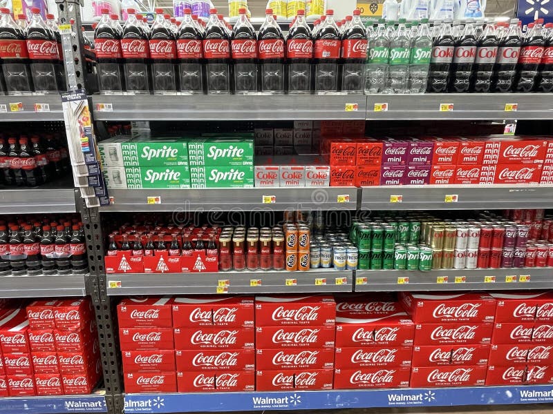 Coca Cola Products Supermarket Shelf Stock Photos - Free & Royalty-Free ...