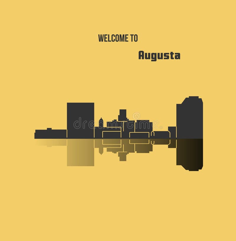 Augusta Georgia Skyline Stock Illustrations – 27 Augusta Georgia ...