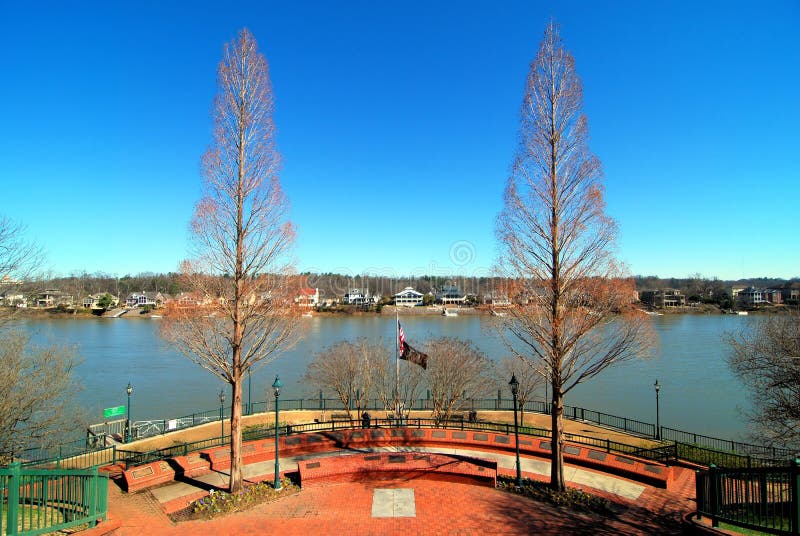 Augusta River Walk stock image. Image of walk, nature - 39480527