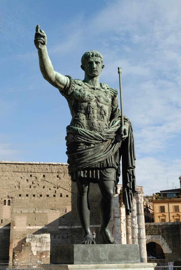 Augusto stock photo. Image of latin, laurel, powerful - 8125554