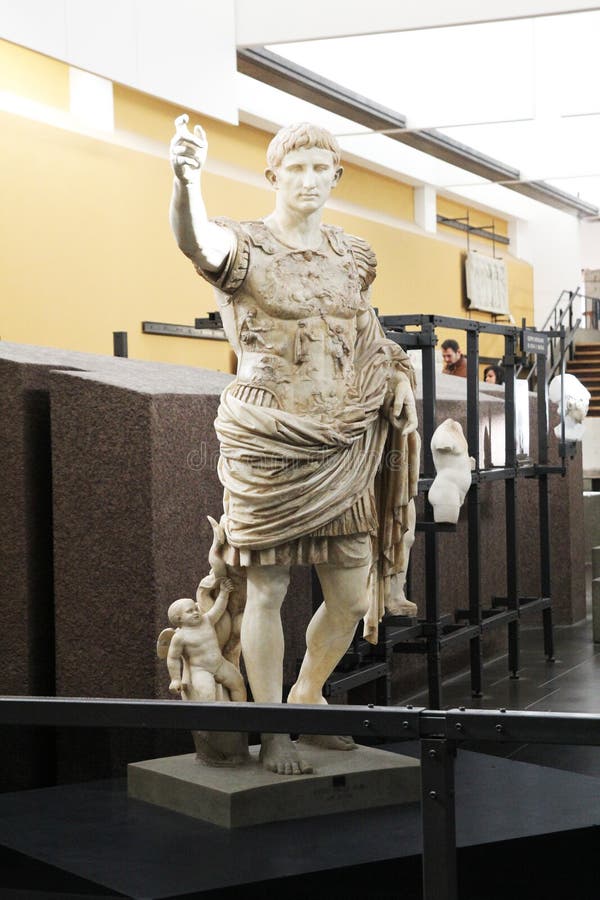 Augusto Di Prima Porta - Il Museo Del Vaticano Fotografia Stock ...