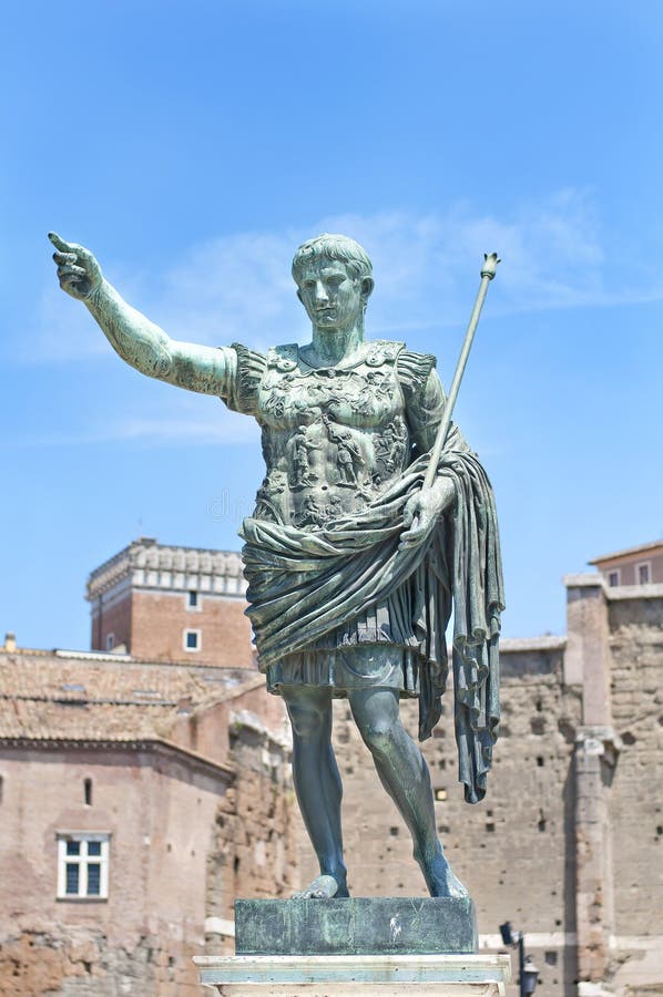 Augustus: der Kaiser stockbild. Bild von tyrannei, octavian - 43812105