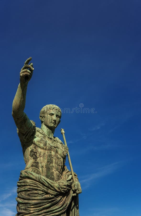 Augustus emperor of Rome stock photo. Image of augustus - 100641792
