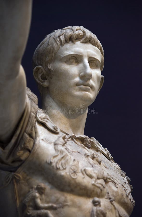 Caesar Augustus editorial photography. Image of sculpture - 8042612
