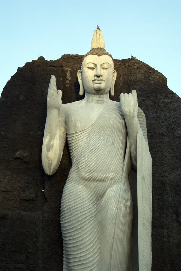 Aukana Buddha stock photo. Image of aukana, leaf, head - 3040664