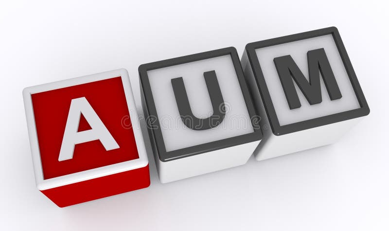 Aum Asset Under Management Word Block on White Stock Image - Image of ...