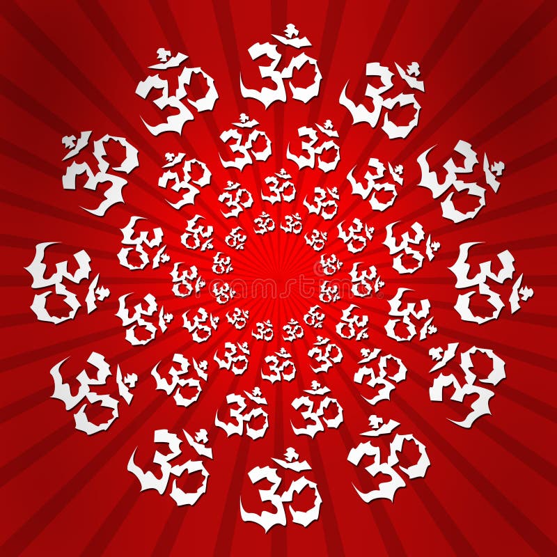 Yoga Day Circular Yoga Poses Green Stock Illustration - Illustration of ...