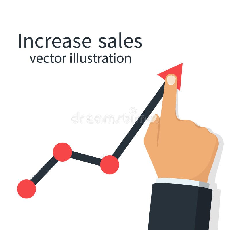 Diagrama De La Estrategia De Las Ventas - Vector Ilustración del Vector ...