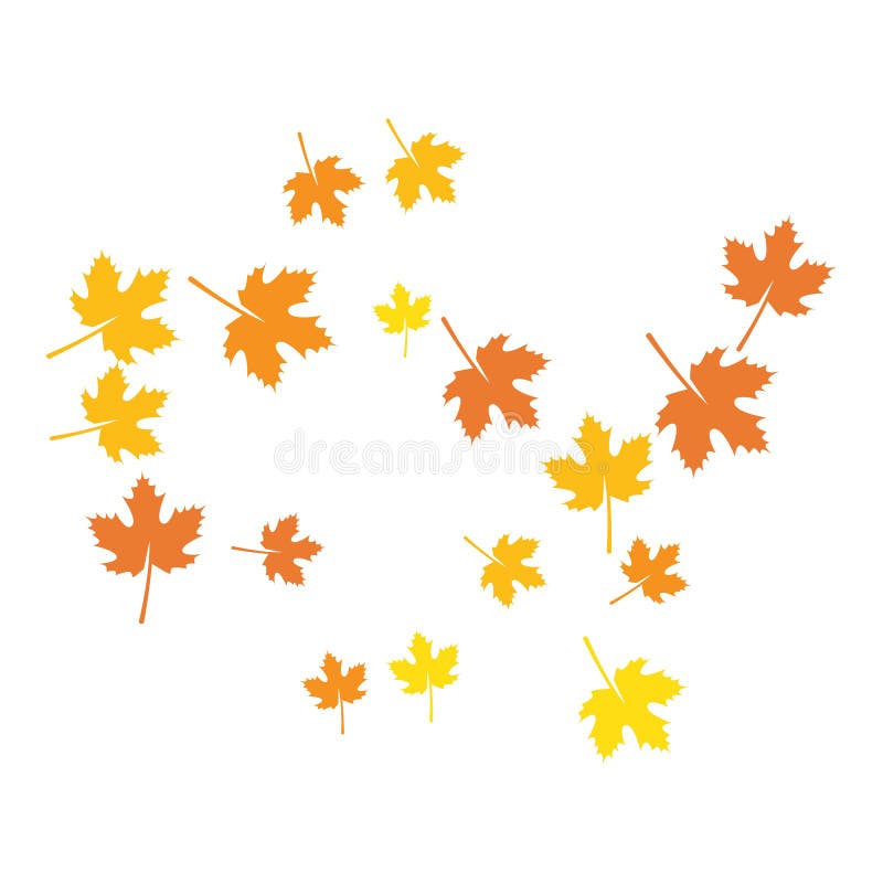 Auntumn wind logo stock vector. Illustration of november - 174684621