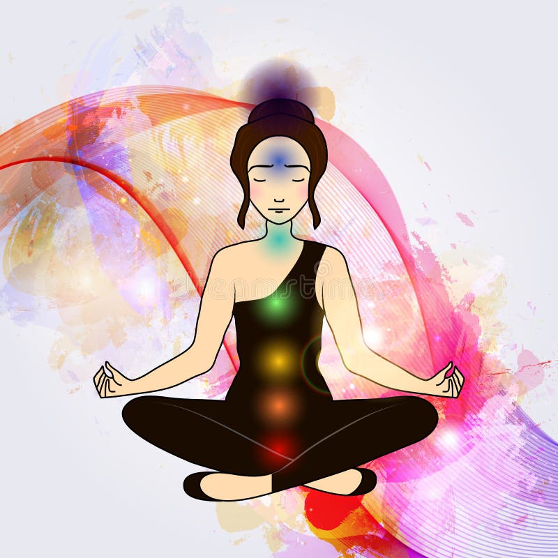 Meditation Chakra Stock Illustrations – 22,061 Meditation Chakra Stock ...