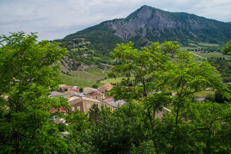 Aurel, drome, Francia foto de archivo. Imagen de aldea - 105263736