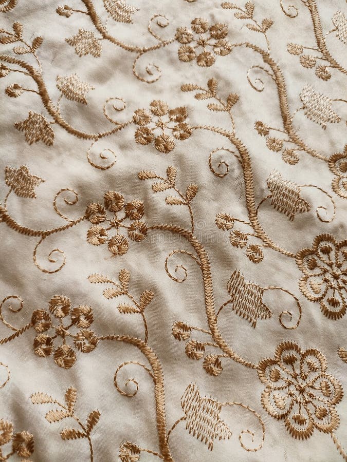 Auric Magic Glitter Fabric with Texture and Pattern of Flowers and ...