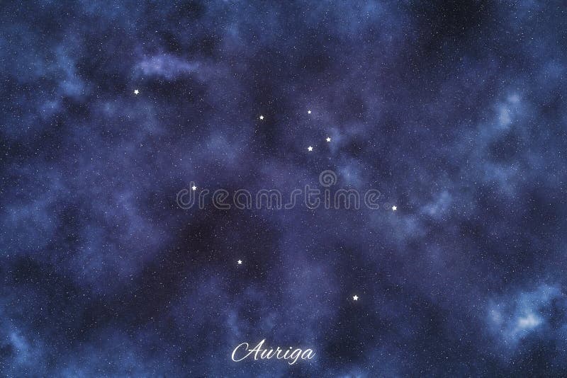Auriga Star Constellation, Brightest Stars, Charioteer Constellation ...