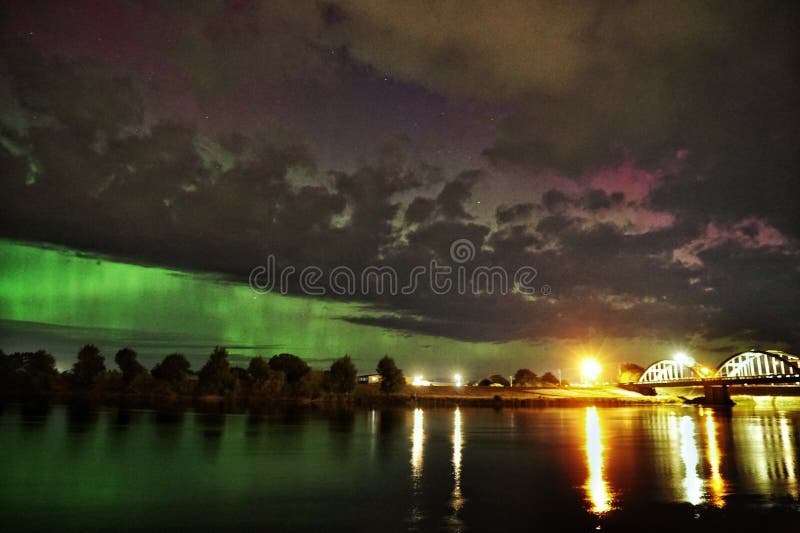 Aurora Australis Balclutha New Zealand Stock Image - Image of zealand ...