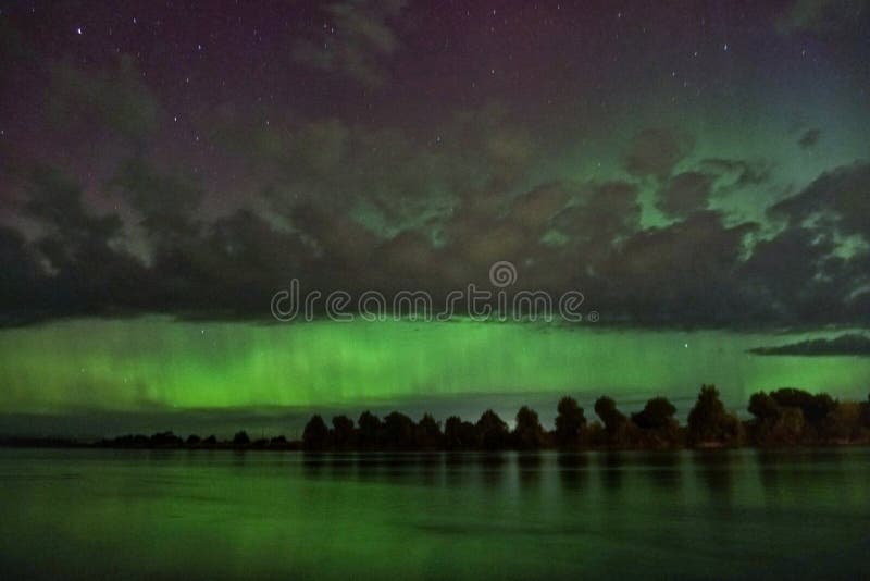 Aurora Australis Balclutha New Zealand Stock Photo - Image of australis ...