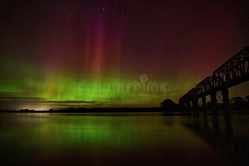Aurora Australis Balclutha New Zealand Stock Image - Image of zealand ...
