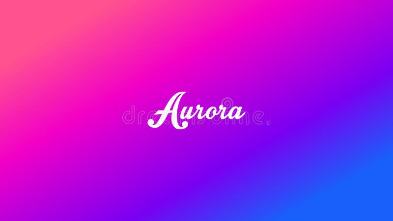 Aurora Gradient Relaxing Wallpaper Background Stock Illustration ...